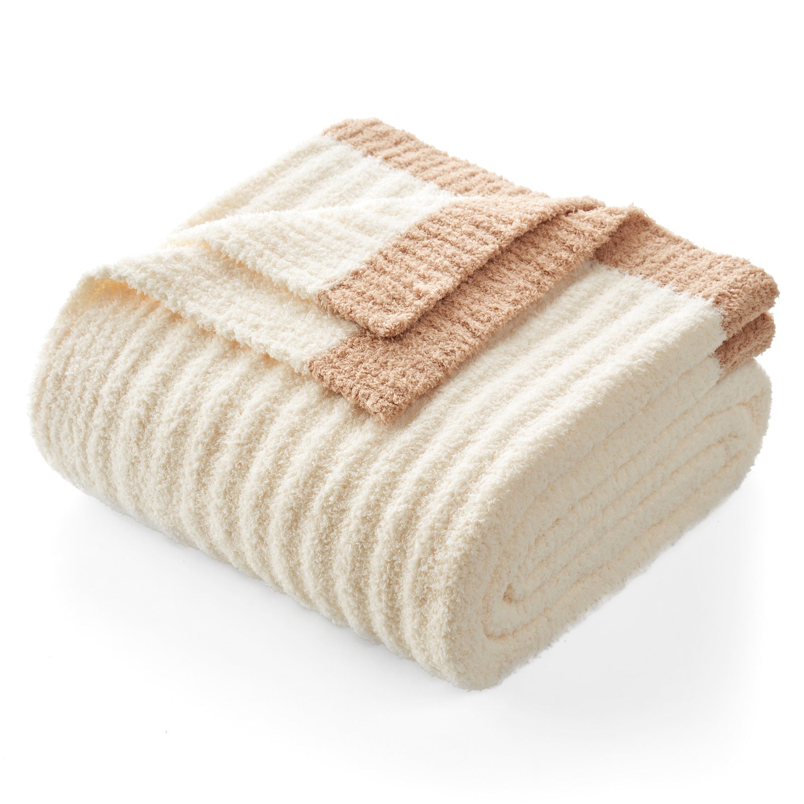 Ribbed Soft Throw Blanket - Snuggle Sac